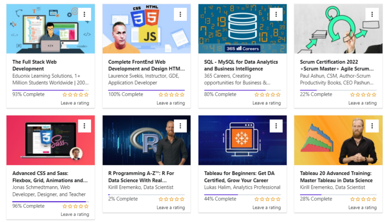 Best Web Developer Courses on Udemy - Updated 2023