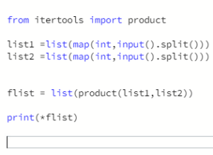 Hackerrank - Python - itertools.product() - Solution - YourDigitalAid